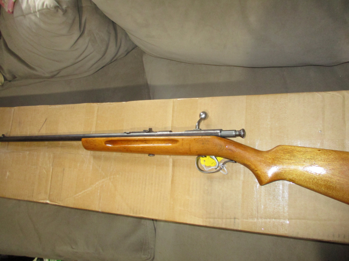 Springfield/J.Stevens Arms Co. Model 52-B Single Shot Bolt Action .22 ...
