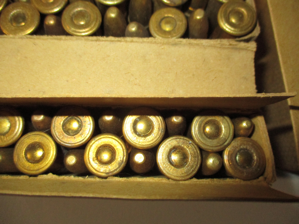 Spanish Military 45 Rounds Of Military (Brass Bullet) .43 Spanish Ammo ...