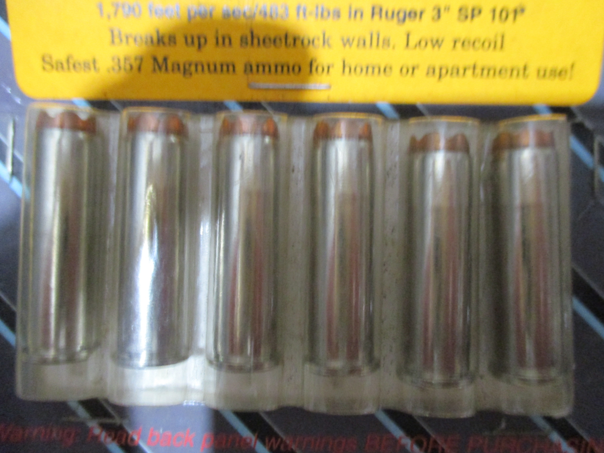 Magsafe Ammo,Inc. (6) Six Pack Of .357 Magnum 68 Gr. Swat Loads By ...