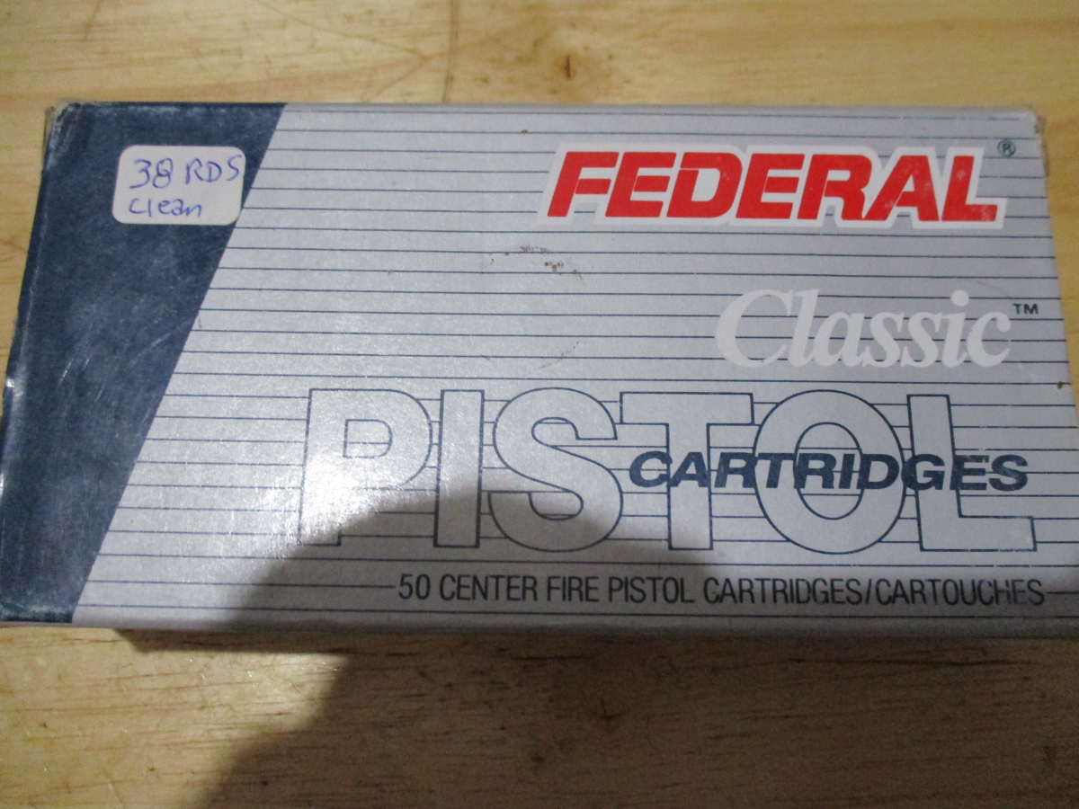 Partial Box Of (38) Rds. Of Federal Classic .45 Auto Match Ammo .45 Acp ...