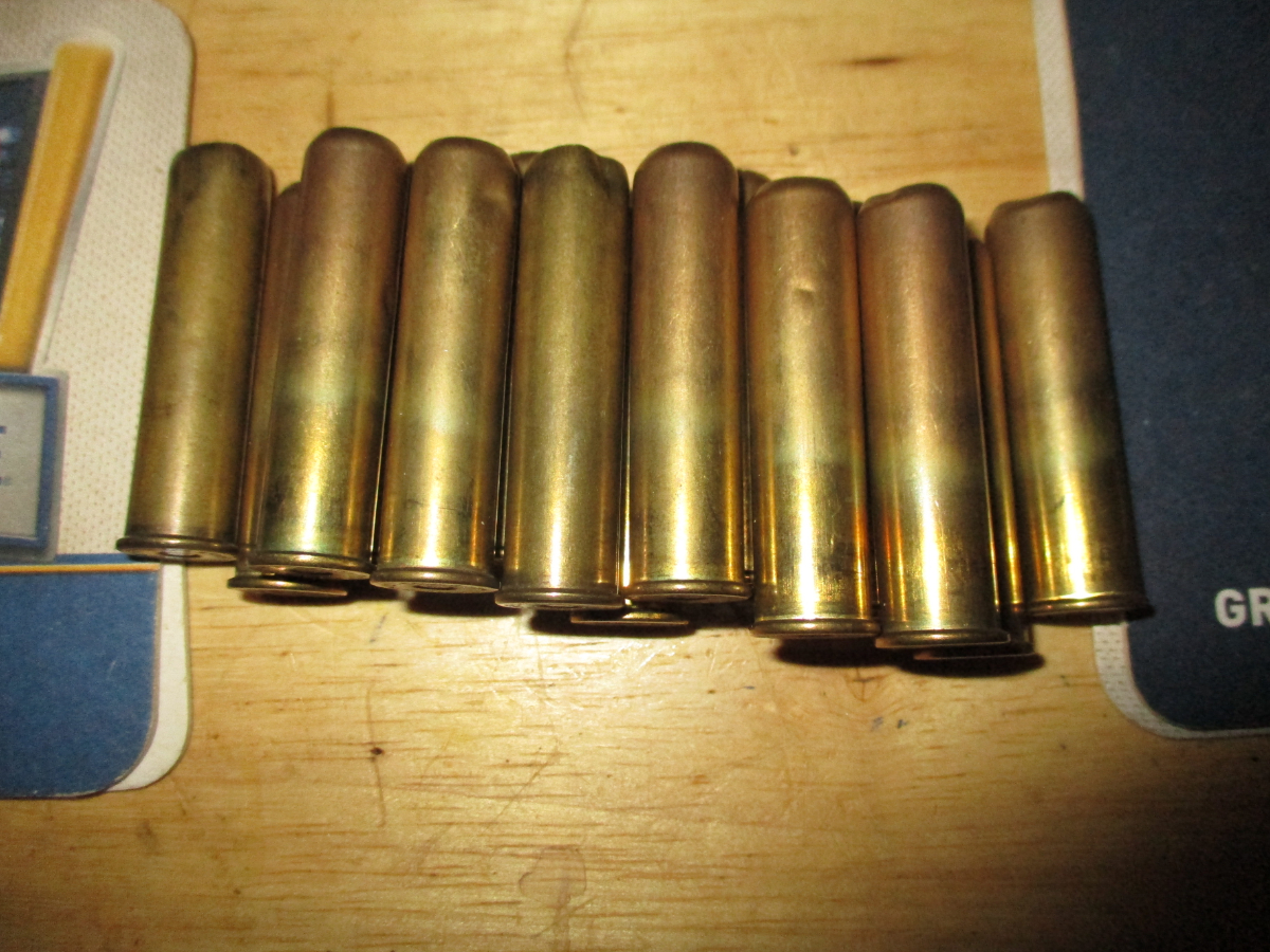 U. S. CARTRIDGE COMPANY 15 CARTRIDGES of .410 BORE - 12 M/M BRASS CASE ...