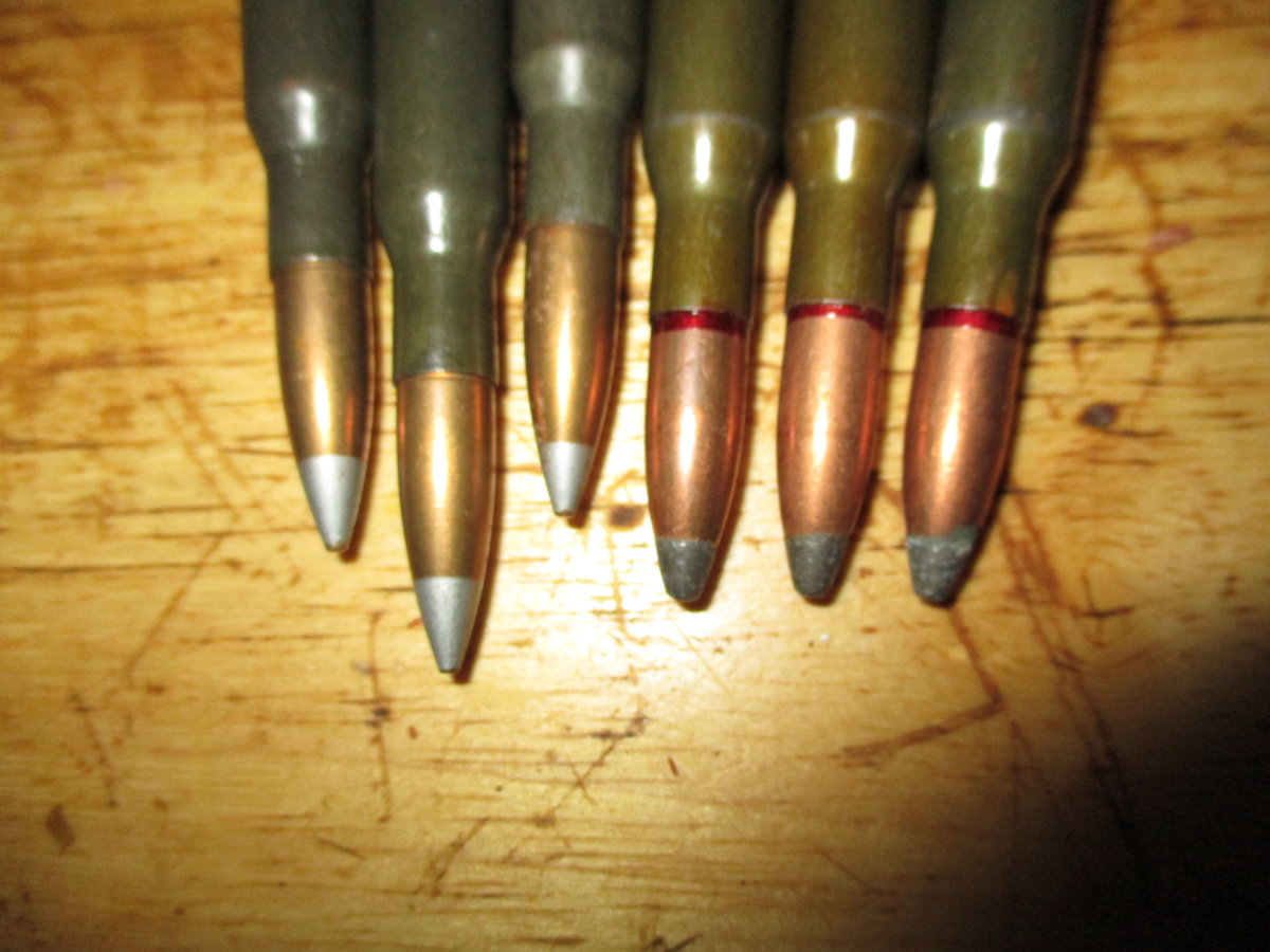 20 ROUNDS of MIXED 7.62 X 54 R RUSSIAN AMMO, SOME SOFT POINT and SOME ...