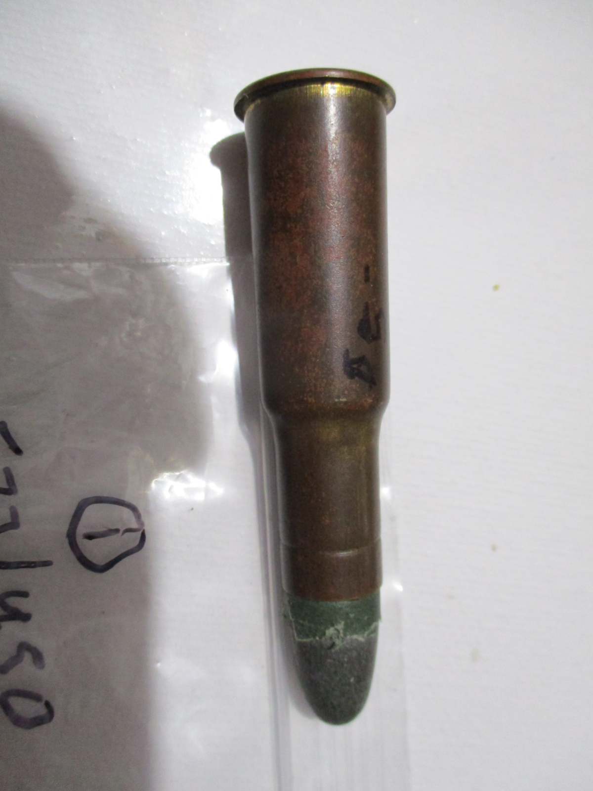 Kynoch .577/.450 MARTINI & HENRY with GREEN PAPER PATCHED BULLET .577/ ...