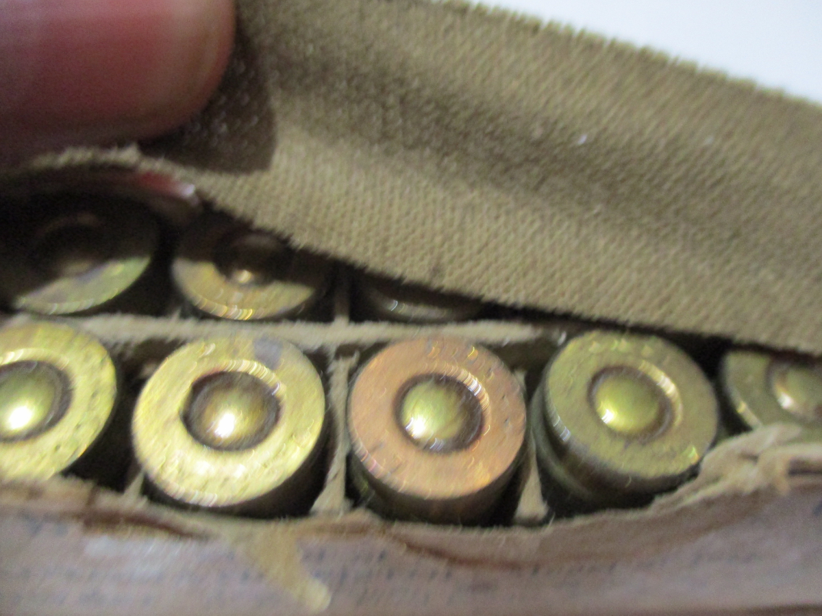 U. S. CARTRIDGE Co. FULL BOX of 20 Rds. .45 ACP by U. S. C. Co. 1917 ...