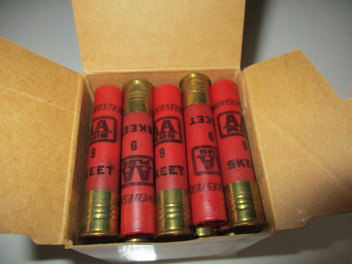 WINCHESTER 25 ROUND BOX of .410 BORE 2 1/2" -1/2OZ. #9 SHOT SKEET LOADS ...