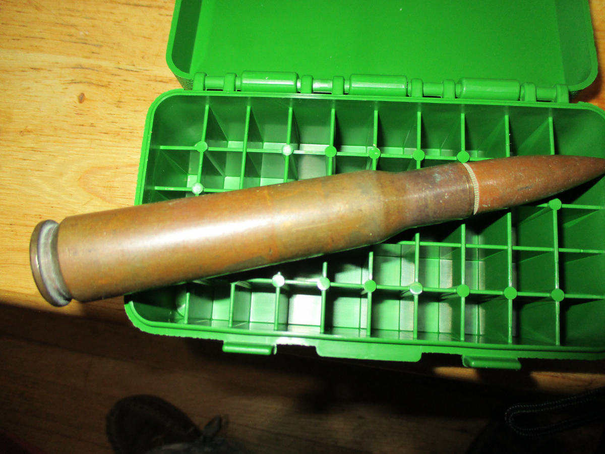 Mixed Makers 13 Rounds Of Assorted .50 Browning Machine Gun Ammo ...