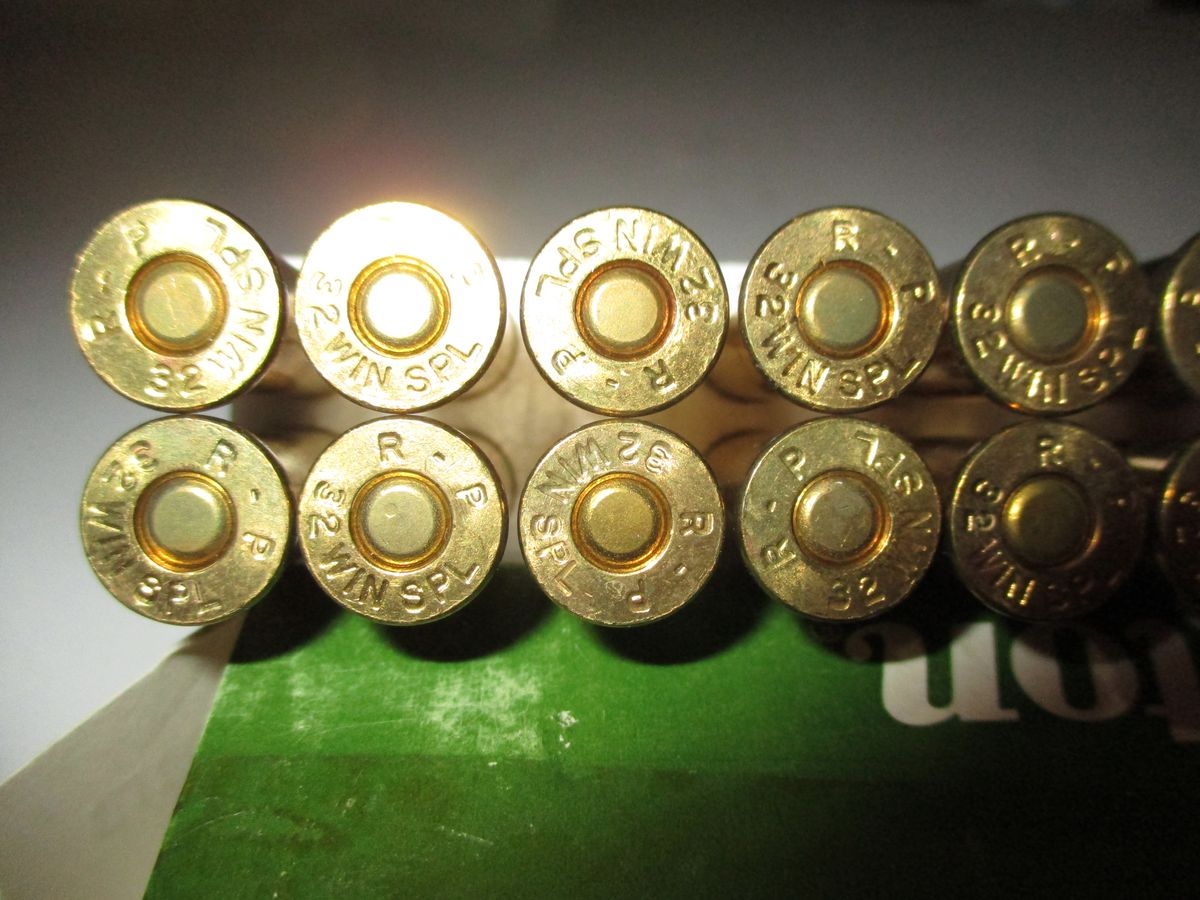 Remington Full Box Of 20 -.32 Win. Special 170 Grain Soft Point .32 Win ...