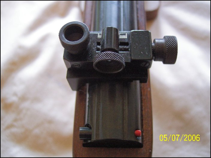 BEEMAN R7 .177cal. PELLET RIFLE W/PEEP SIGHT - Picture 3