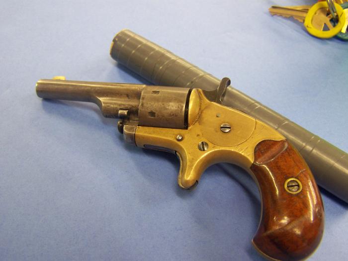 COLT OPEN TOP OLD LINE 22 L EARLY MODEL NICE OLD GUN