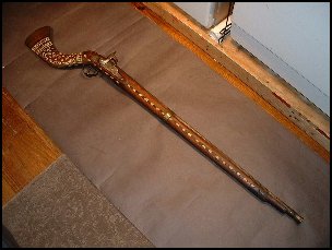 Antique Persian / Middle Eastern Camel Musket Rifle For Sale at ...