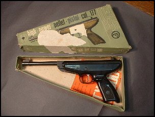 Tex 086 .177 Cal Spring Pistol Air Pistol Czech For Sale at GunAuction ...