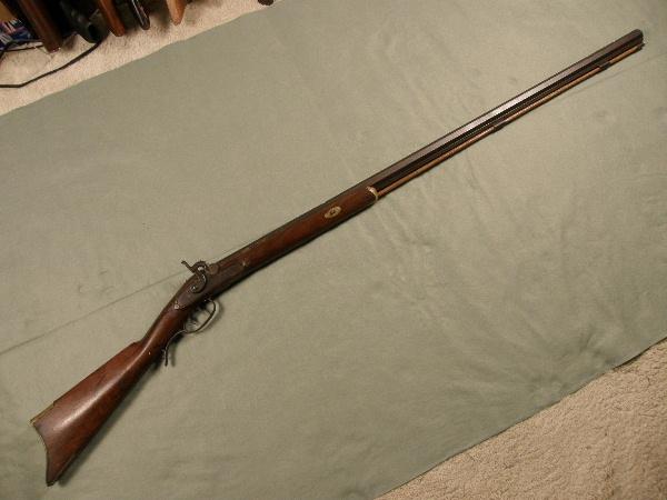 Antique J Henry & Son Percussion 1/2 Stock Target Pa Rifle For Sale at ...