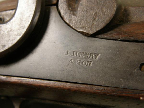 Antique J Henry & Son Percussion 1/2 Stock Target Pa Rifle For Sale at ...
