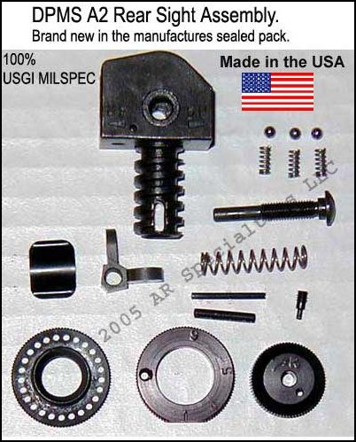 Ar15 Ar-15 M16 Dpms A2 Rear Sight Assembly For Sale at GunAuction.com ...