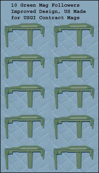 Ar15 Ar-15 Usgi Green Magazine Followers For Sale at GunAuction.com ...