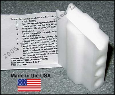 M1 Garand Bolt Timing Block - New For Sale at GunAuction.com - 7649070