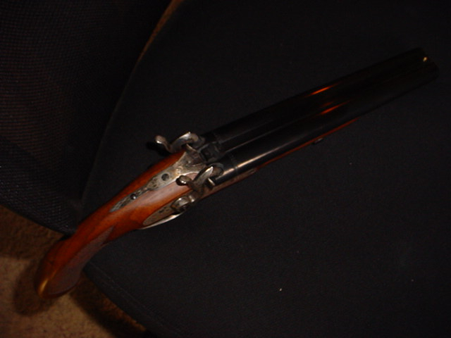 Howdah Double Barrel Black Powder with Hoster .58 Caliber Ball 17324621 ...