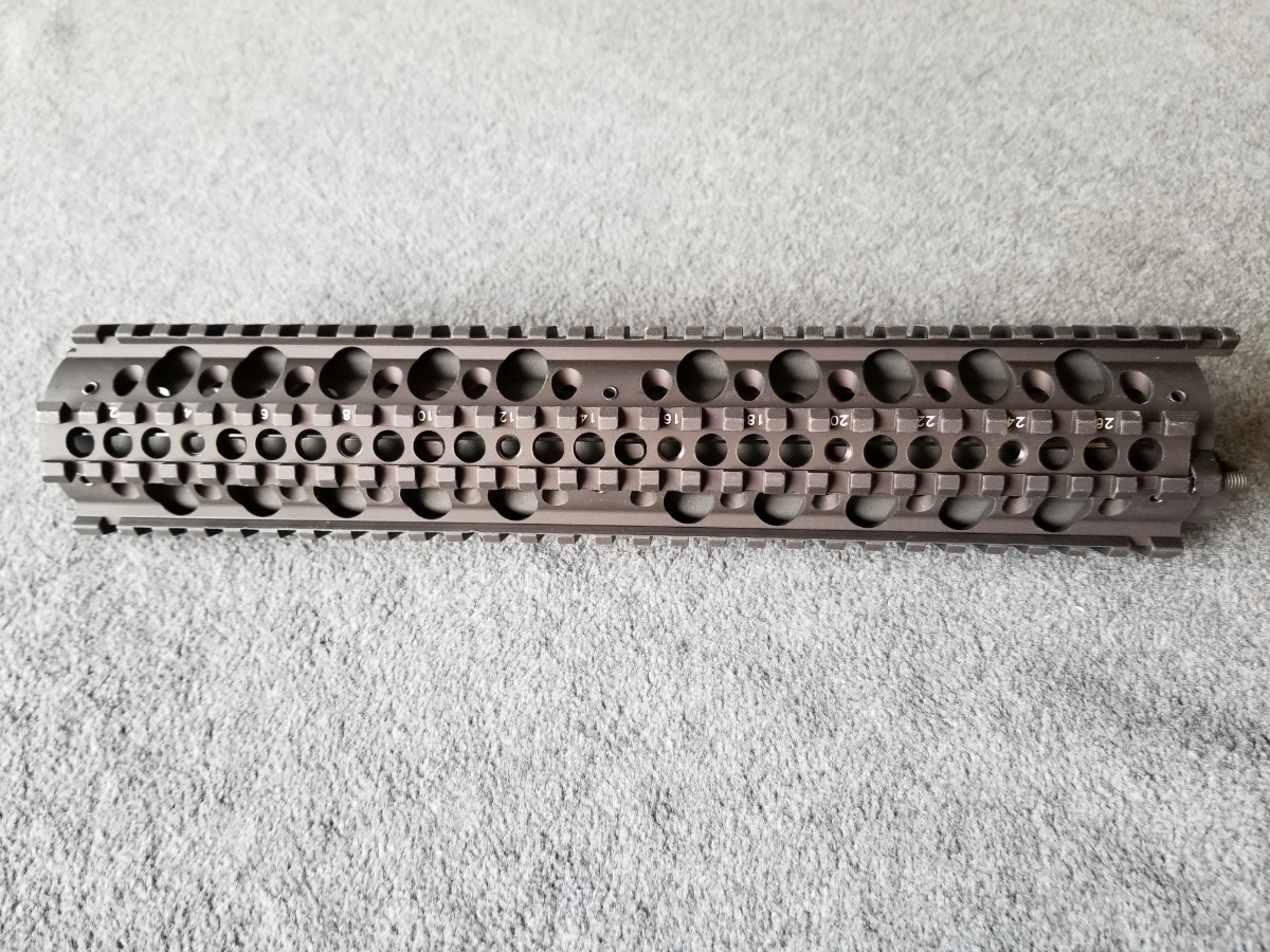 Surefire Ar15 Rail Mount Assembly M72, (Full Length, Round Cap) New 5 ...