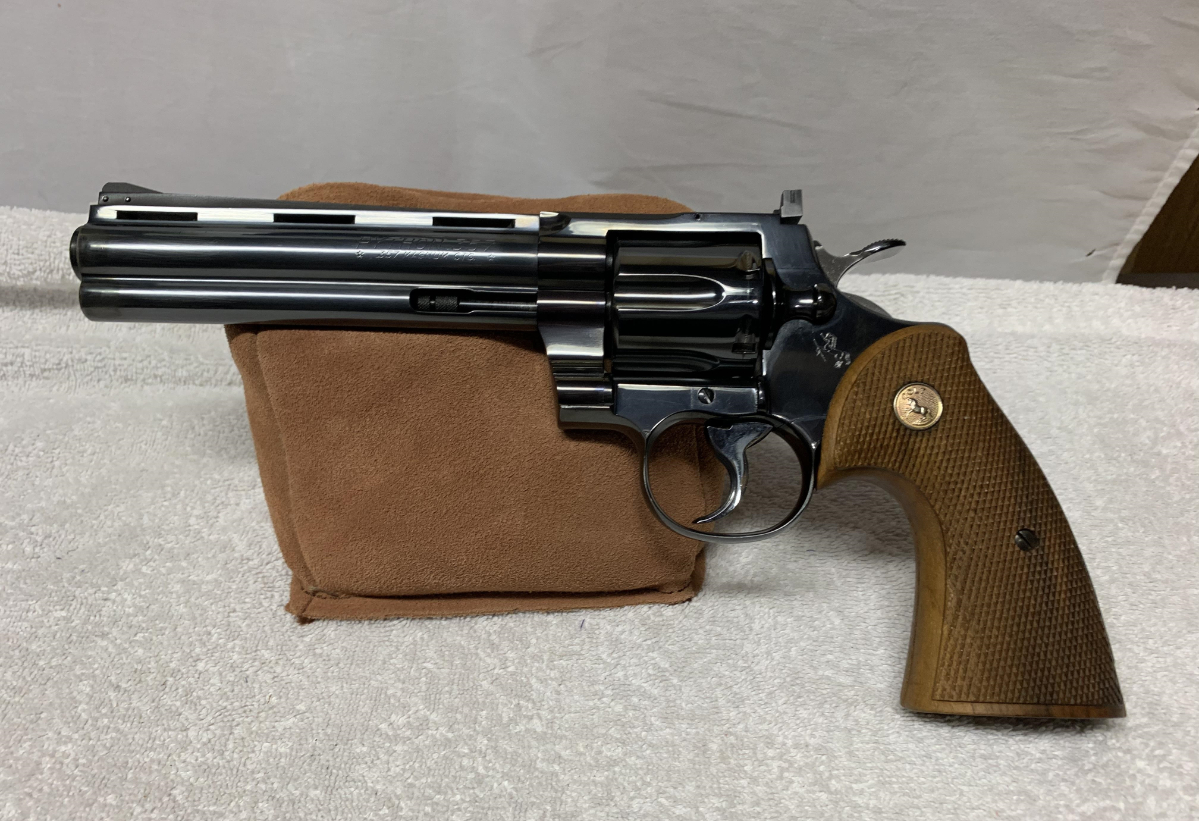 Colt Python 1956 All Original .357 Magnum For Sale at GunAuction.com - 17146801