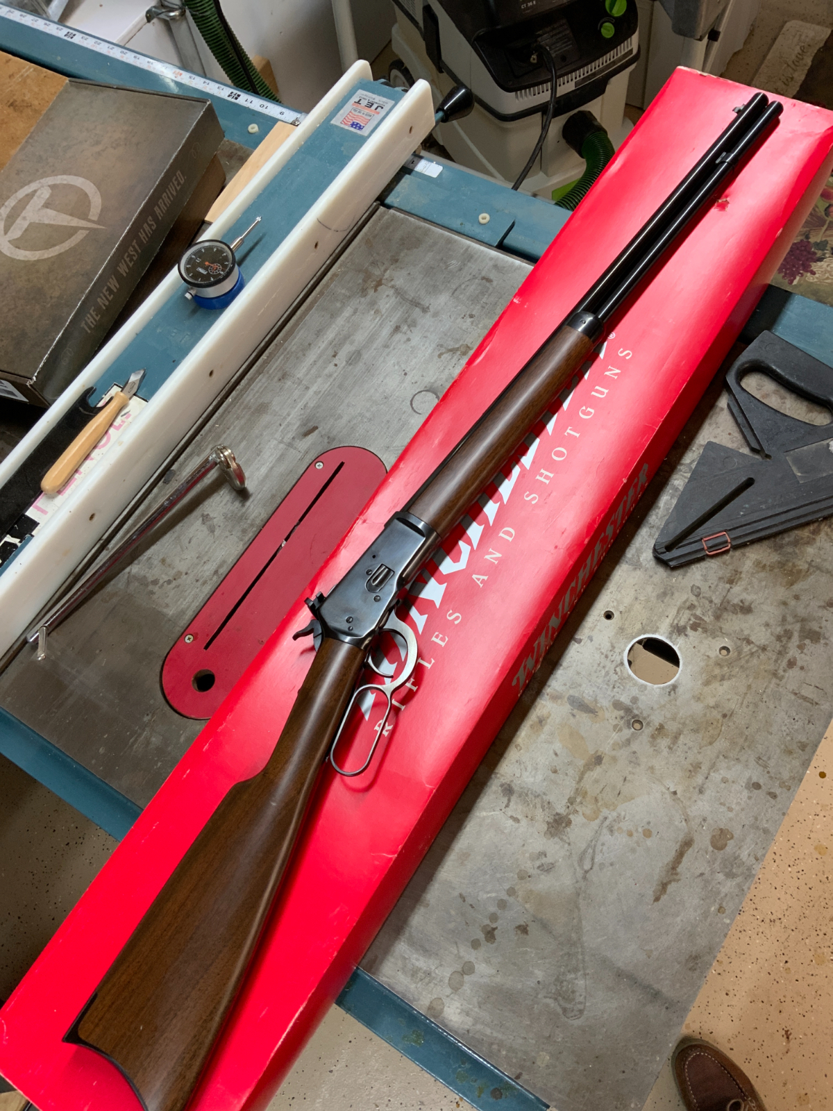 Winchester 1892 92 44-40 44wcf 24 Inch Rifle With Peep Sight In Box .44 ...