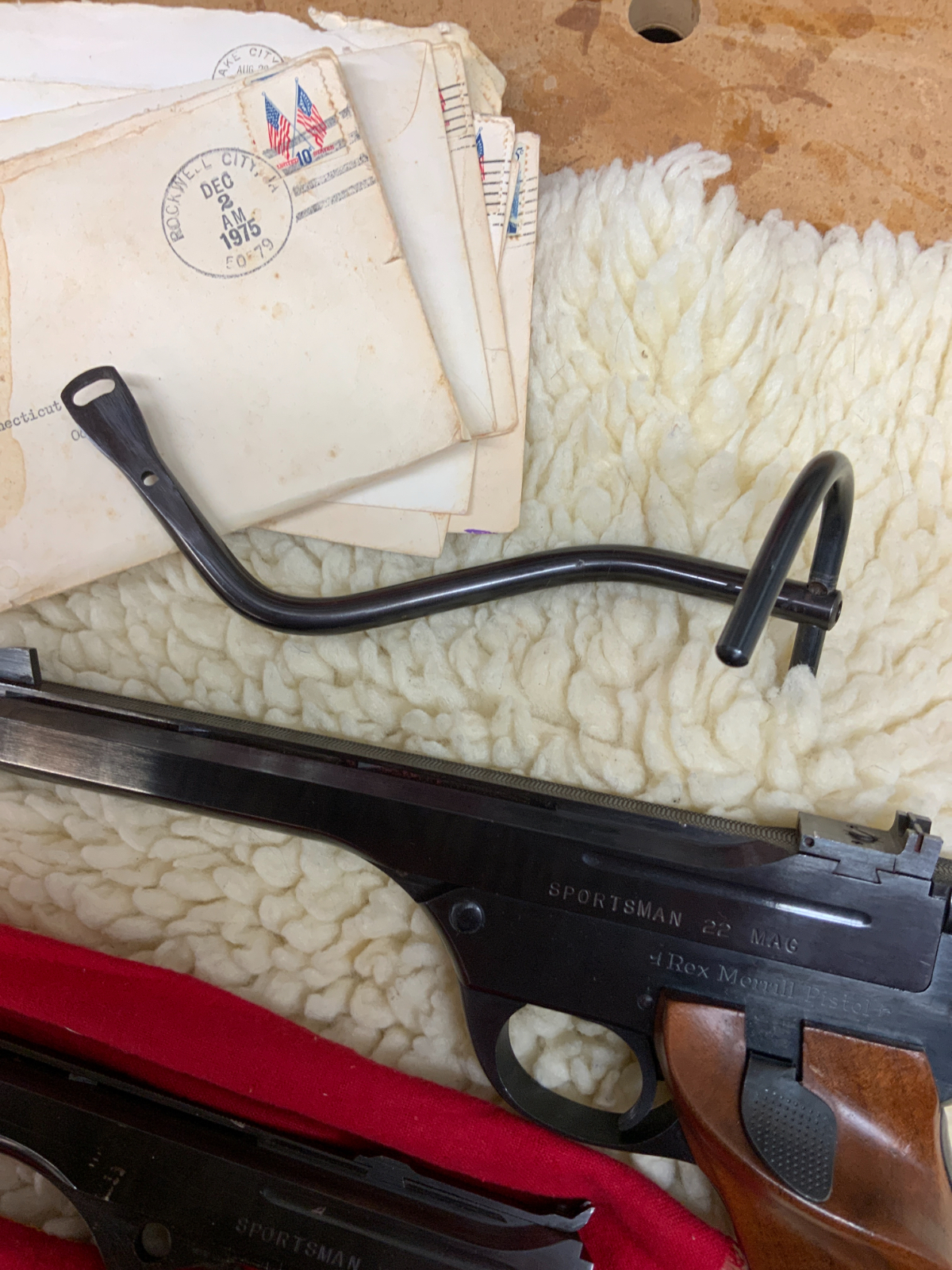 Rex Merrill Single Shot Pistol 3 Bbl Set 22 Lr 22 Mag 357 Mag Test ...