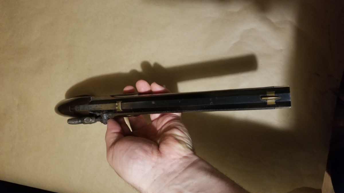 Pedersoli 44 Cal Percussion Black Powder Pistol .44 Caliber Ball For ...