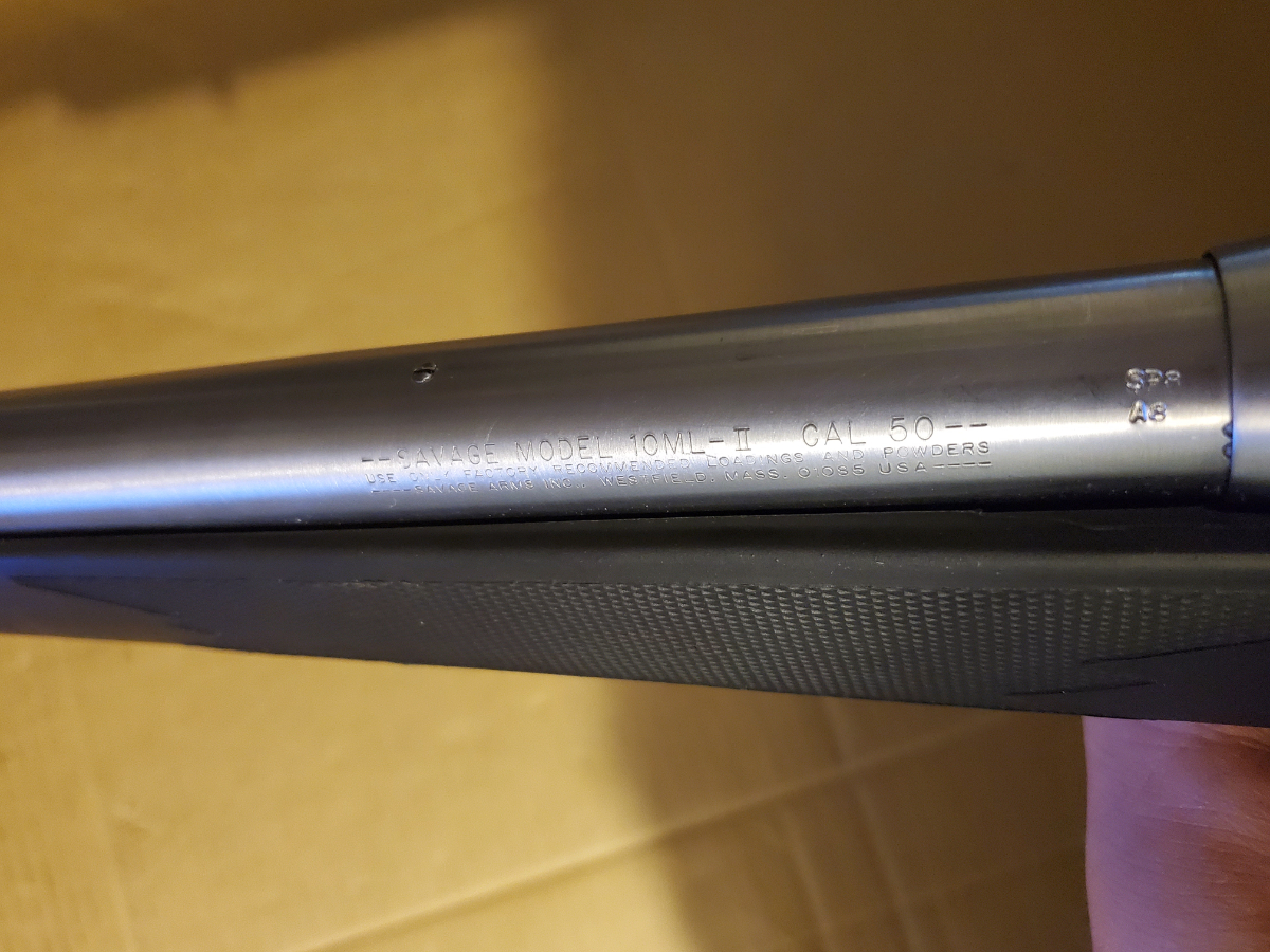 Savage 10 Ml Ii 50 Caliber Smokeless Muzzleloader .50 Bmg For Sale at ...