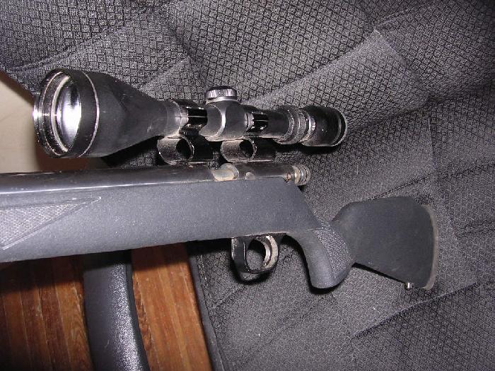 Knight T-Bolt .50 Cal Muzzleloader Rifle W Scope For Sale at GunAuction ...
