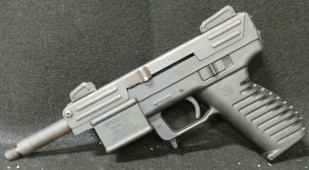 Intratec Tec-22 Scorpion .22lr Pistol Threaded Barrel Miami, Fl .22 Lr ...