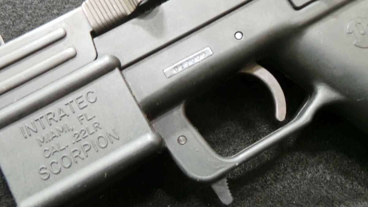 Intratec Tec-22 Scorpion .22lr Pistol Threaded Barrel Miami, Fl .22 Lr ...
