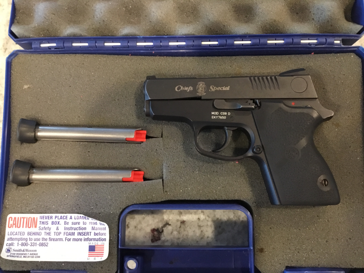 Smith & Wesson S&W Cs9d 9mm Luger For Sale at GunAuction.com - 16941871