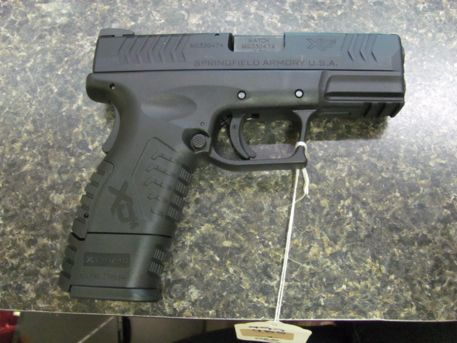 Springfield Xdm 40 Cal Springfield Xdm-40 Caliber New In Box .40 S&W ...