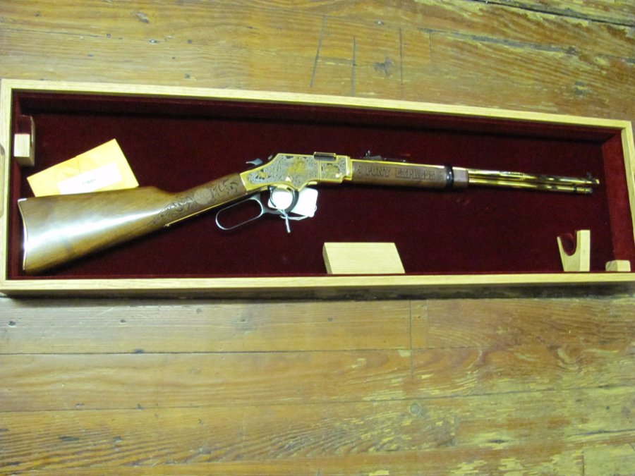 Uberti & Henry 150th Anniversary Pony Express Set .44-40 Win. For Sale ...