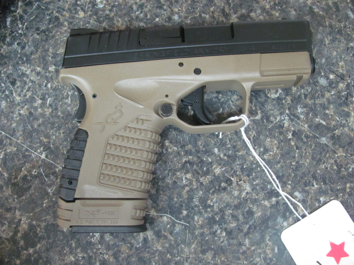 Springfield Xds-45 Fde New In Box .45 Acp For Sale at GunAuction.com ...
