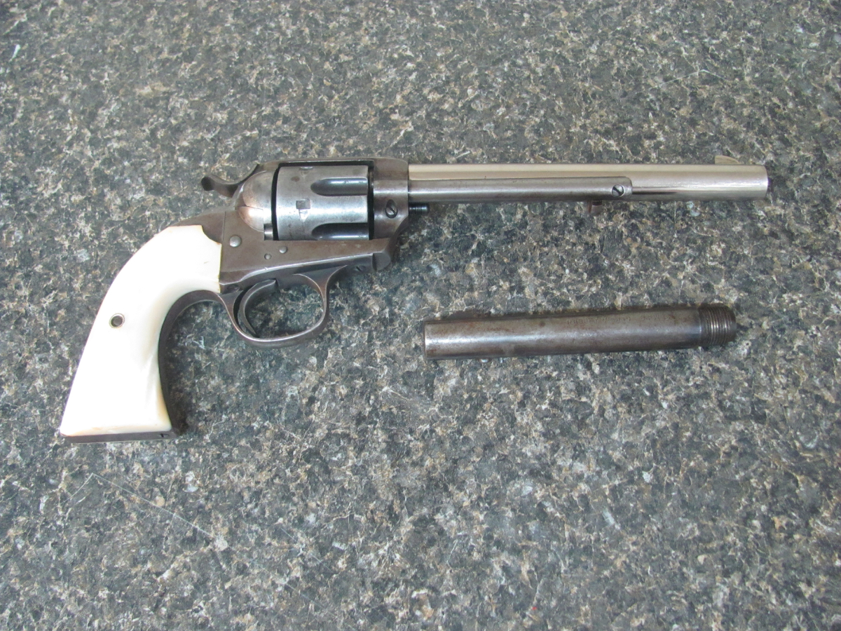 Colt Bisley With Pearl Grips 32wcf .32-20 Win. For Sale at GunAuction ...