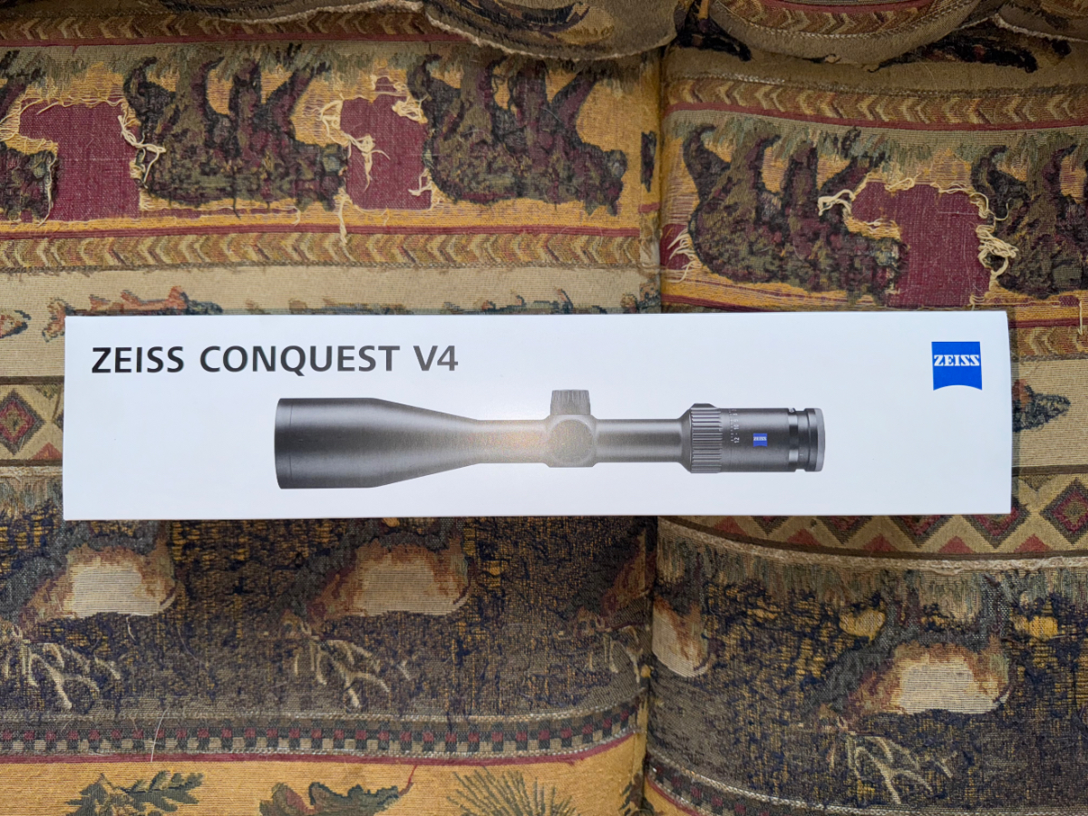 3-12x44 Zeiss Conquest V-4 Zbr-1 Reticle 91 Rifle Scope Nib Super Sale ...