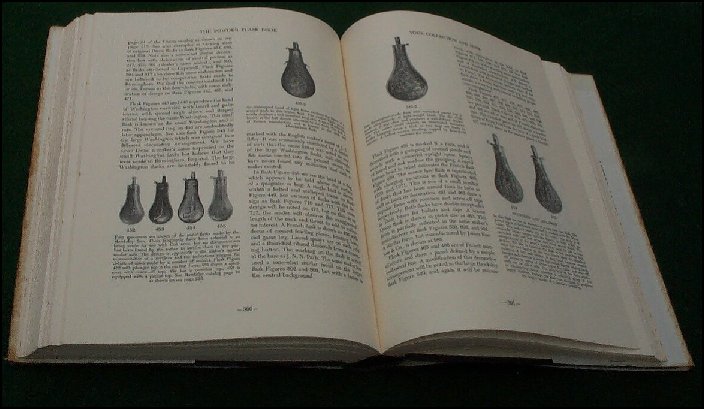 The Powder Flask Book 489 Pages Pictures&Inf. For Sale at GunAuction ...