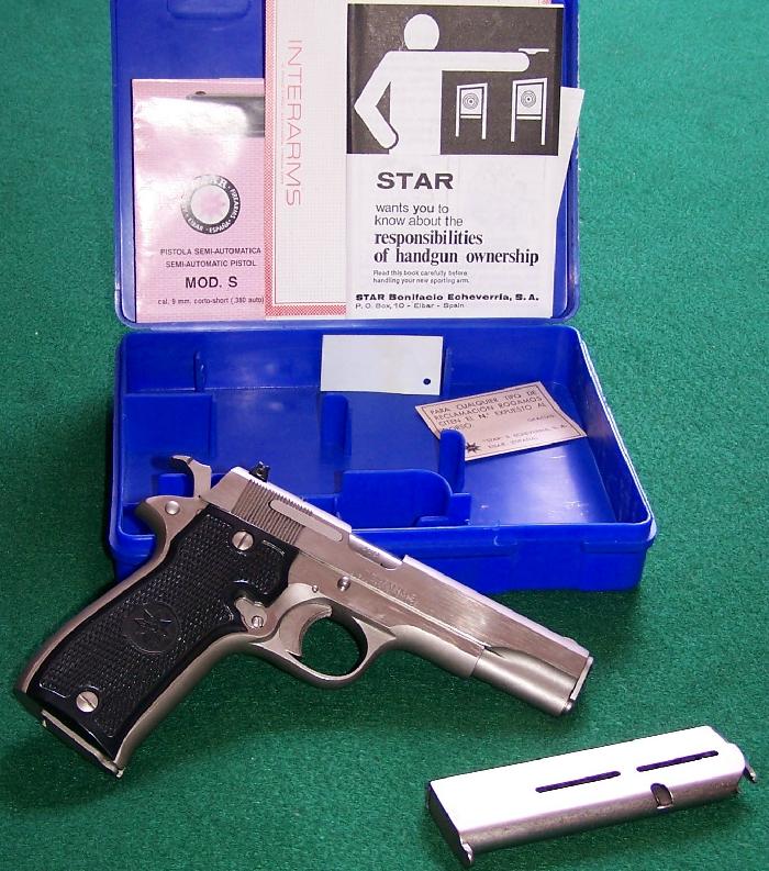 Star (Interarms) Model 1911 .380 Starvel S (2) Mags 98& Box&Paper For ...