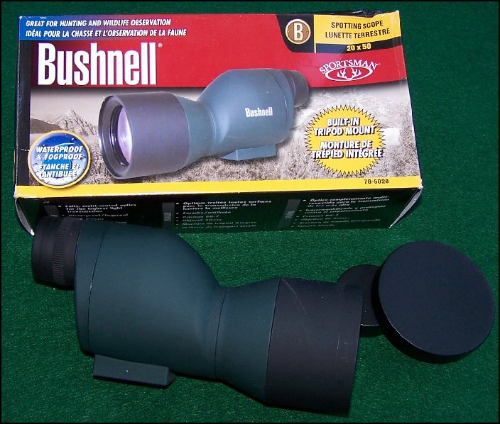 Bushnell 20x50mm Compact Spotting Scope For Sale at GunAuction.com ...