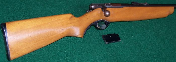 Western Field (Mossberg) Model 04m 497a .22lr. Bolt Act, Clip Feed Nice ...