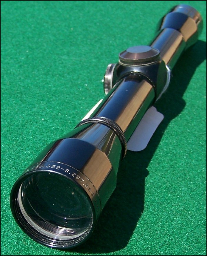 Leupold M8 4x32mm Black Shinny Tapered Reticle For Sale at GunAuction ...