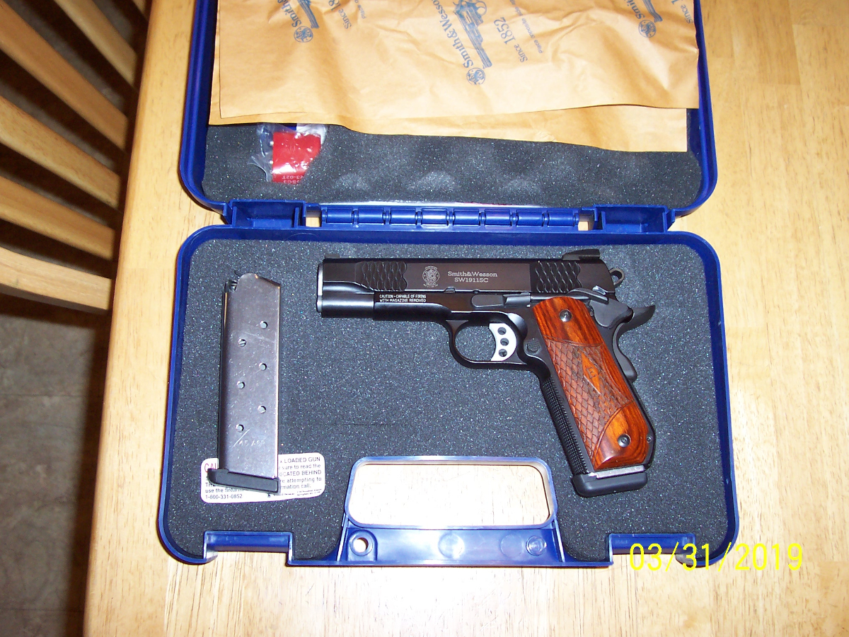 Smith & Wesson S&W 1911 Sc E Series .45 Acp For Sale at GunAuction.com ...