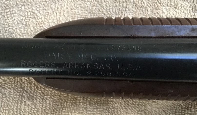 DAISY MODEL 26 PUMP SPLITTIN IMAGE BB Gun.... 17120916 - GunAuction.com