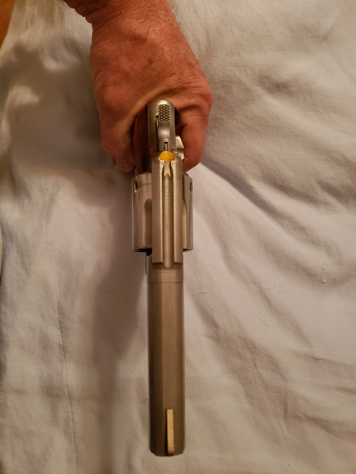 Smith & Wesson K Frame, Model 65, Stainless, 4" Barrel, Non-Adjustable ...