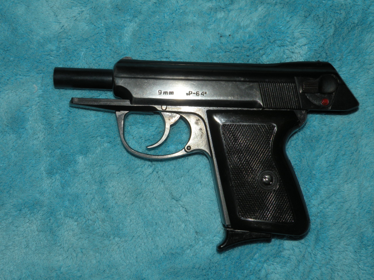 Polish Radom P-64 Semi-Auto 9x18mm Makarov Pistol Serial # W603833 ...