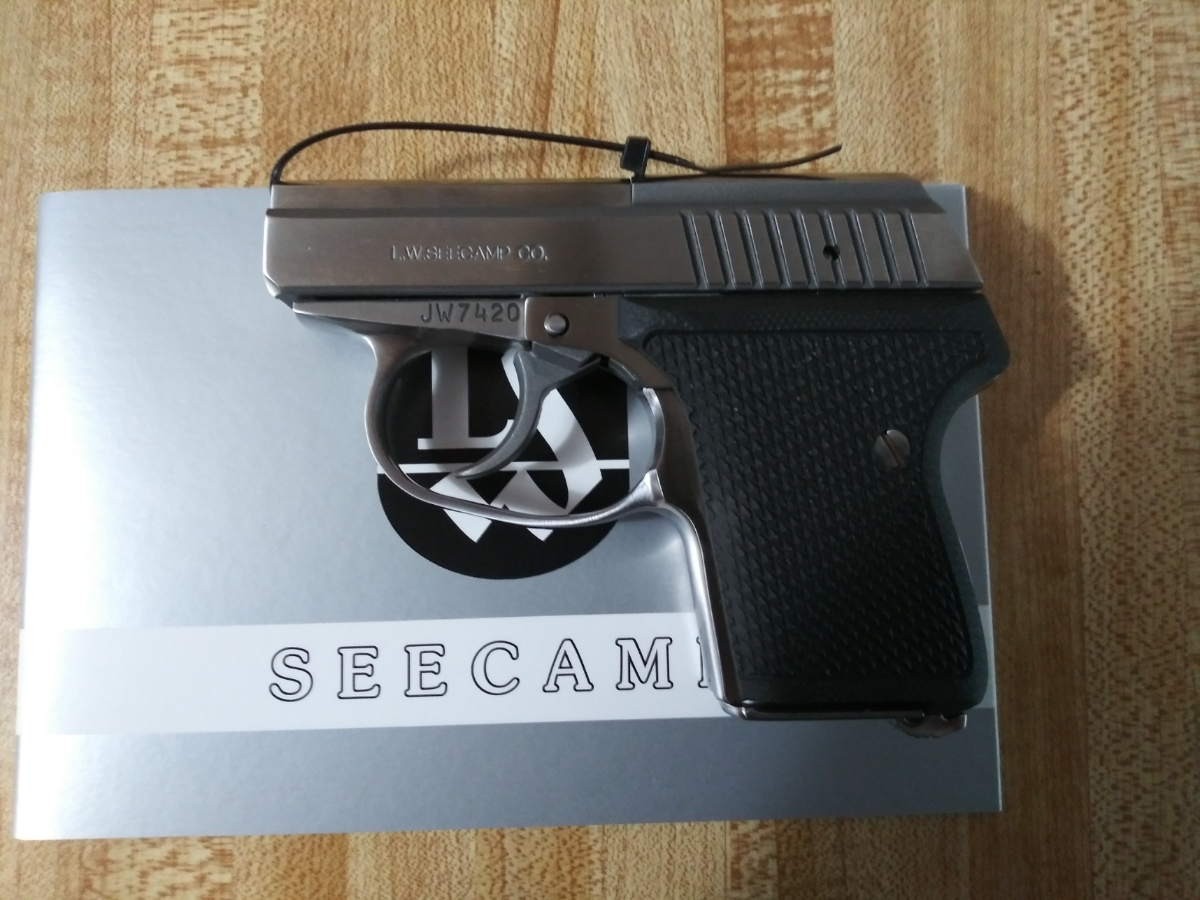 Seecamp Polished S.S. 32 Acp Pistol .32 Auto (7.65 Browning) For Sale ...