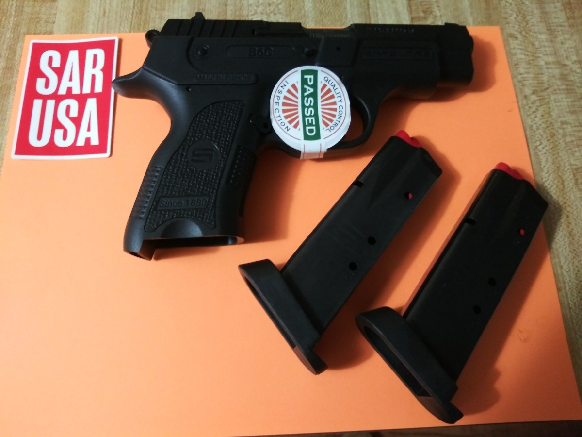 Sarcilmaz Brand New Sar Compact B6c 9mm Luger For Sale at GunAuction ...