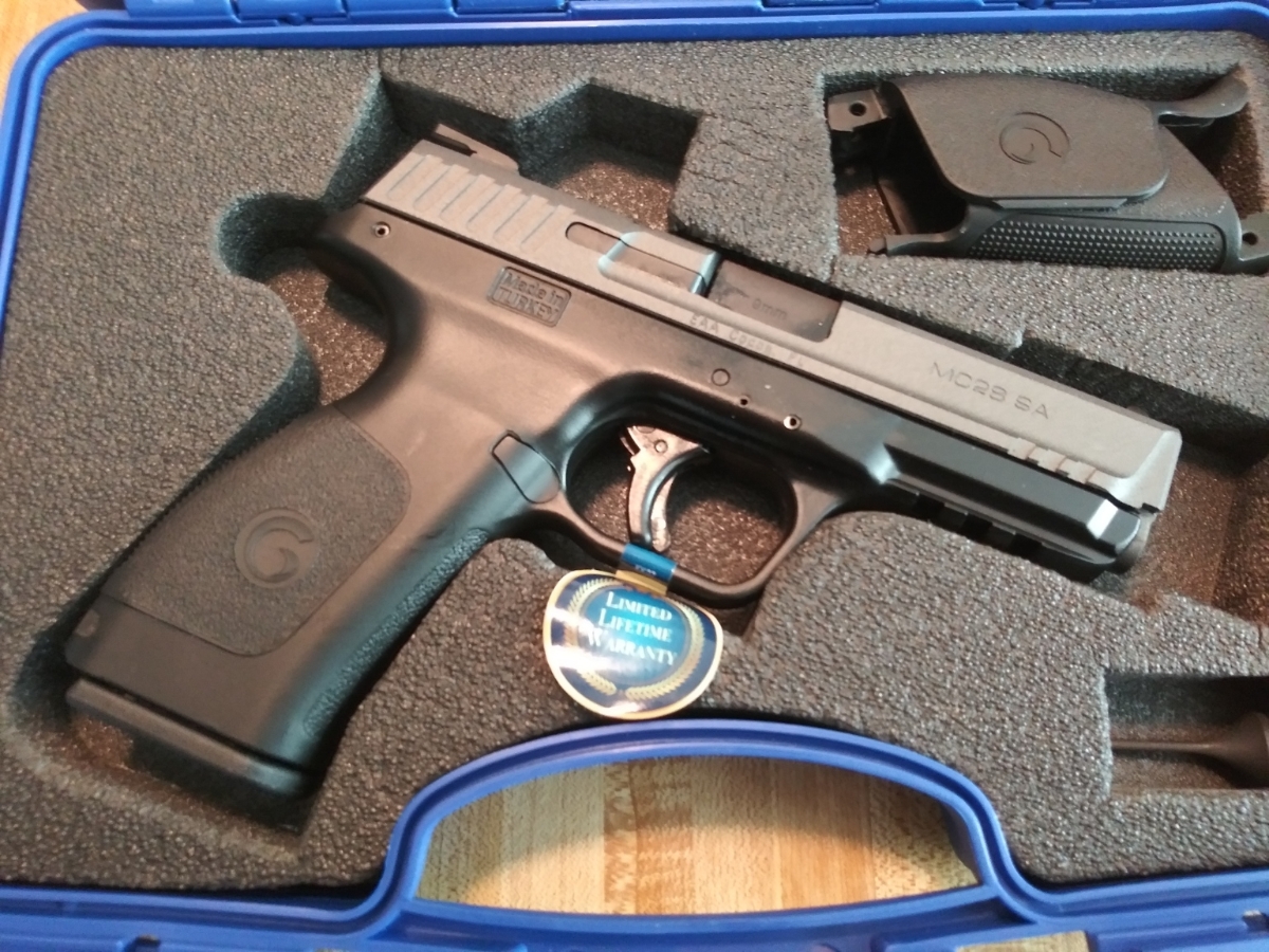 Eaa Girsan Nib Two-Tone Mc28sa 18 Round Semi-Auto Pistol. 9mm Luger For ...
