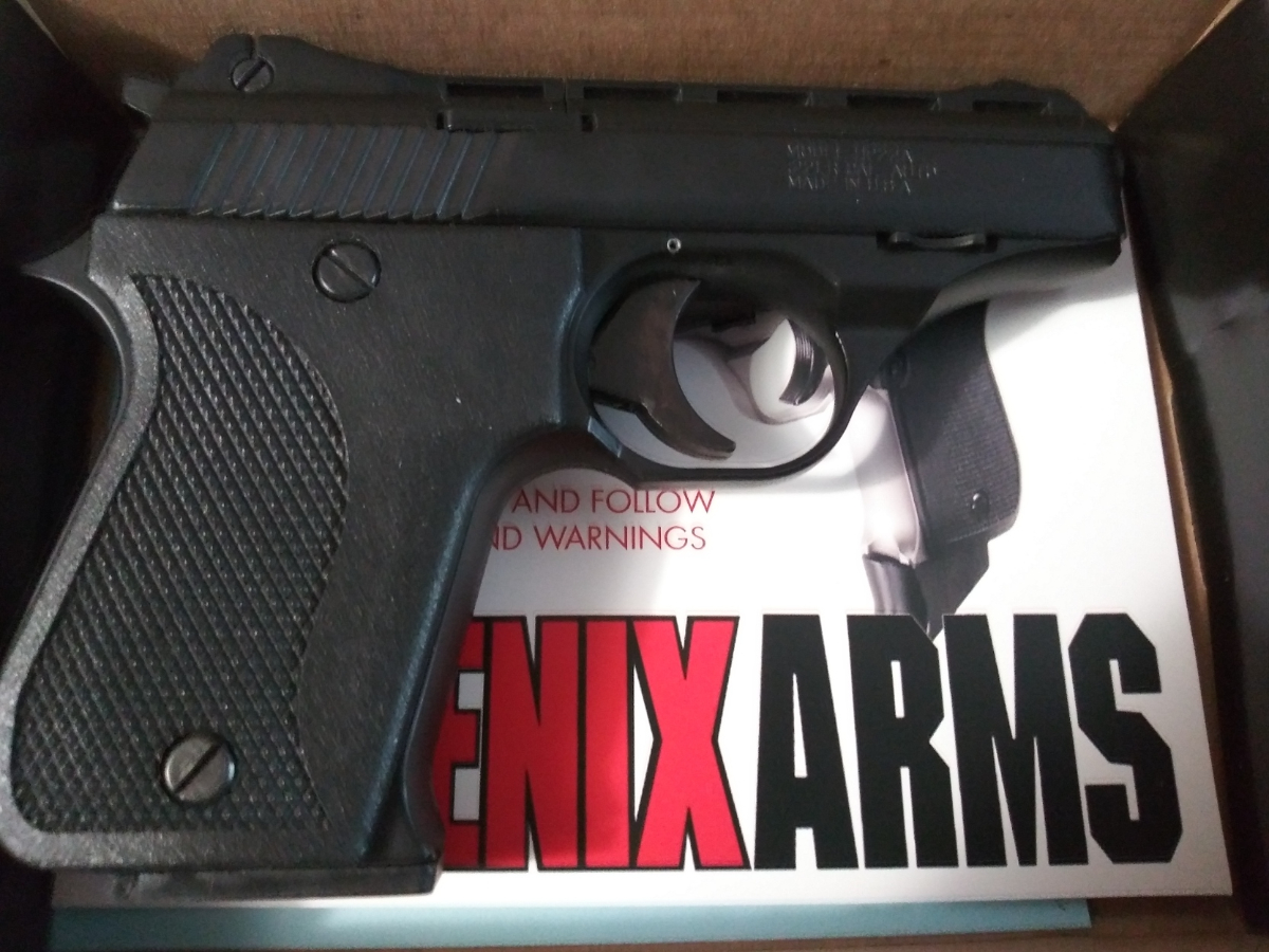Phoenix Arms Factory New 22 Long Rifle Semi-Automatic Pistol .22 Lr For ...