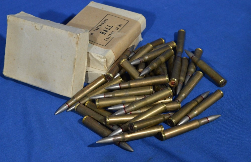 .30-06 M2 Ball Ammo 102 rounds Factory Loads